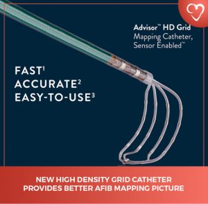 New High Density Grid Catheter Provides Better AFib Mapping Picture - CardioVisual - Heart and ...